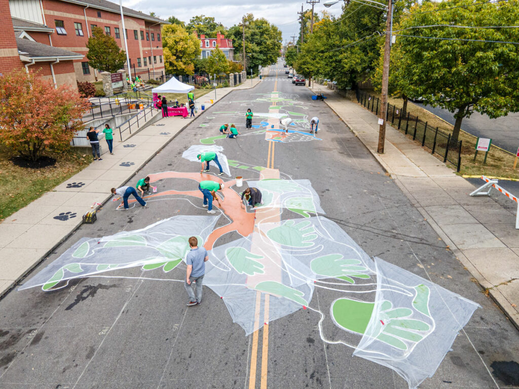 H&R Block fosters community connections with street mural | H&R Block ...
